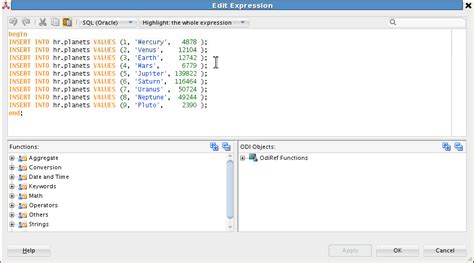 Odi 12c Procs Scenarios