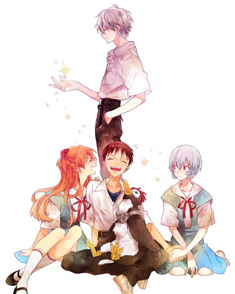 Rei Ayanami Shinji Ikari X