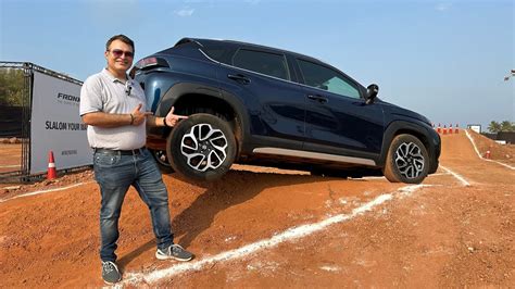 Maruti Fronx Structural Rigidity Demo Heartect Monocoque Platform