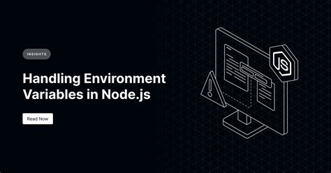 handling environment variables in node js