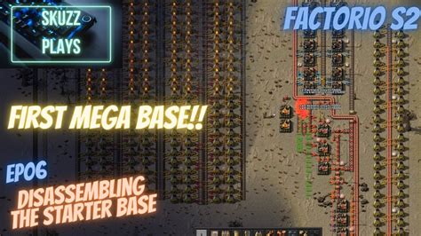 Factorio Series DISSASSEMBLING THE STARTER BASE Playthrough YouTube