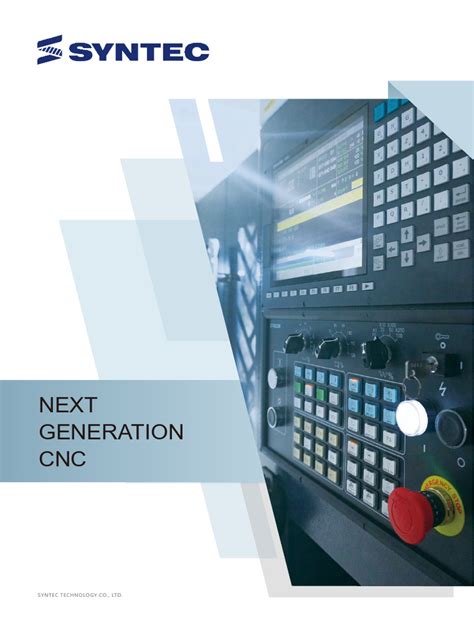 Syntec Next Generation Cnc Pdf Numerical Control Machining