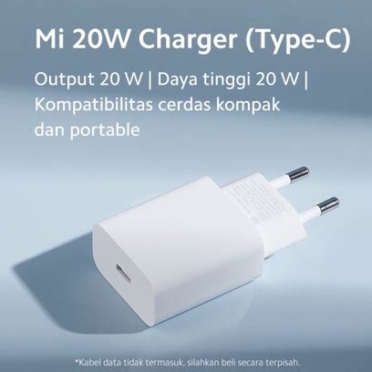 Jual Xiaomi Mi W Charger Type C Shopee Indonesia