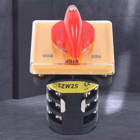 three stage switch forward reverse 3 phase motor milling switch high