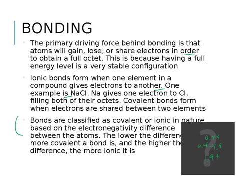 Unit 2 Lecture 1 Bonding And Lattice Energy By Ap Chem 101 Tpt