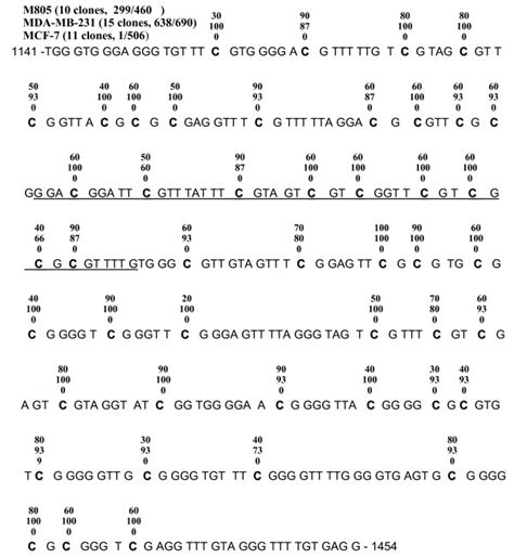 Bisulfite Genomic Sequencing Bisulfite Genomic Sequencing Was Used To Download Scientific