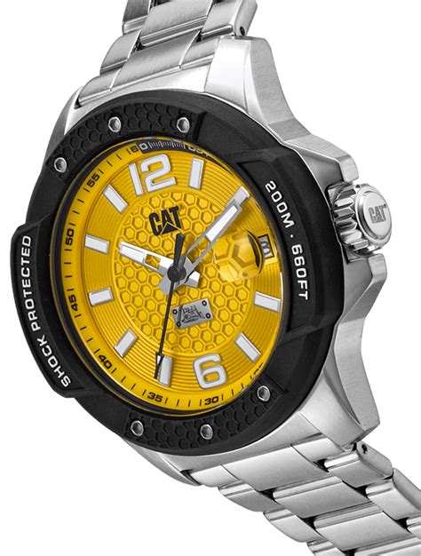 Shockmaster Evo Yellow The Ultimate Shock Resistant Watch Cat Watches