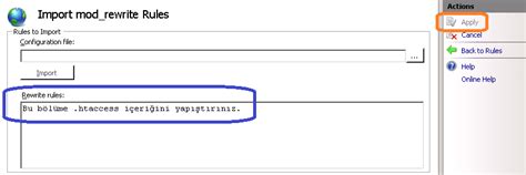 Windows Serverlarda Htaccess Ve Rewrite Çalıştırmak Keykubad Teknolojik İnsan