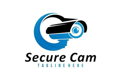 Secure Cam Logo Vector Premium Vector