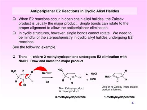 PPT - SUBSTITUTION AND ELIMINATION REACTIONS OF ALKYL HALIDES ...