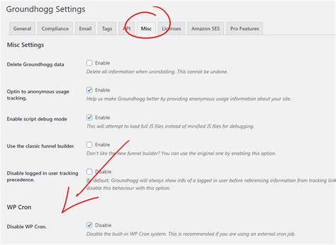 How To Disable The Built In WP Cron System Groundhogg Knowledge Base
