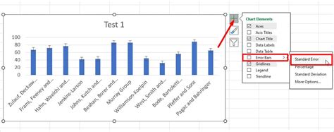 how to calculate standard error in excel