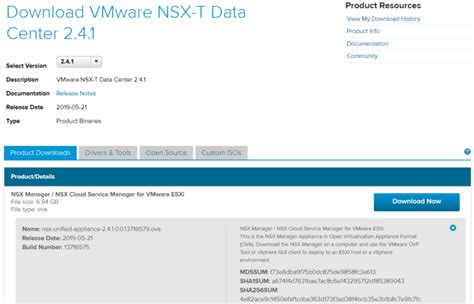 Step By Step Deploy Vmware Nsx T 241 Manager