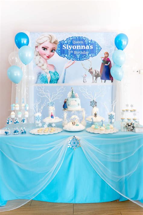 Frozen Elsa Birthday Party At Ricardo Fletcher Blog