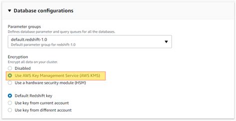 Aws Redshift Encryption At Rest Security Best Practice