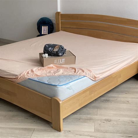 Простирадло Lelit Бязь Персикова на резинці 180х200 25 см 2000000186801 1 Le2000000186801