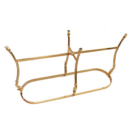 Glass And Brass Console Table Jensen Style Mary Kays Furniture