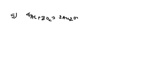 Solved Decide Which Type Of Reaction Each Reaction Is Precipitation