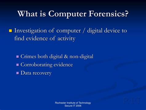 PPT Forensic Lab Development PowerPoint Presentation Free Download ID 239146