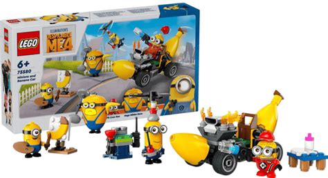 Lego Despicable Me 4 75580 Minions And Banana Car