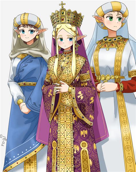 Rogi0615 Original Absurdres Commentary Request Highres Korean Commentary 3girls Aqua Eyes