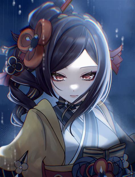 Chiori Genshin Impact Drawn By Gnsn Tukituki Danbooru