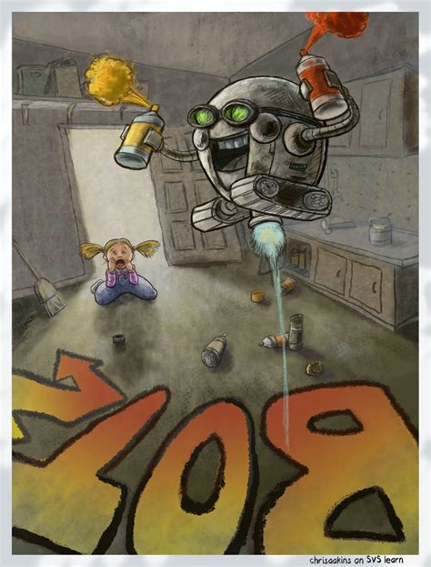 April Contest Lisas Robot Invention Worked Great Until It Did This Svslearn Forums