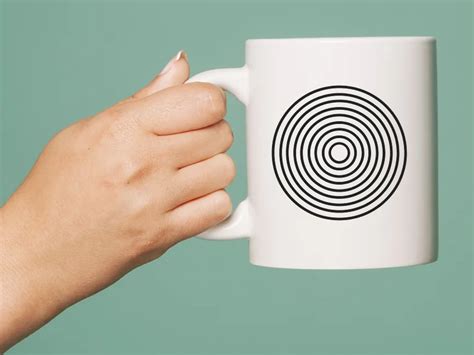Hypnotic Concentric Nested Circles Logo Template Vector Files Download