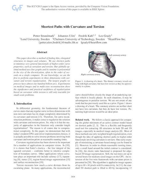 pdf shortest paths with curvature and torsion shortest paths with
