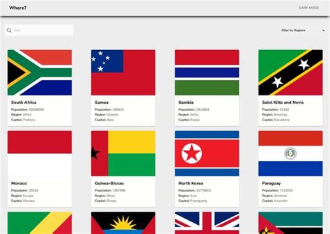 Frontend Mentor Rest Countries With Theme Switcher Using React Coding Challenge Solution