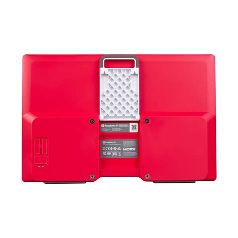 Raspberry Pi Monitor Red White Pishop Ca