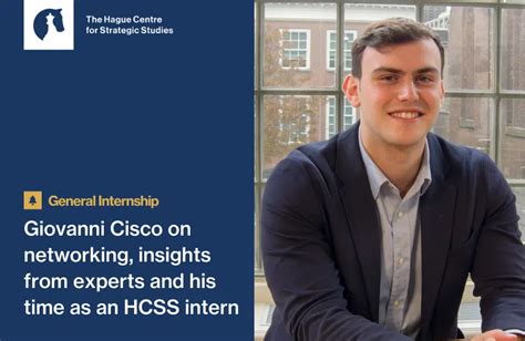 The Hcss Internship Programme Hcss