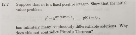 Solved 122 Suppose That M Is A Fixed Positive Integer Show