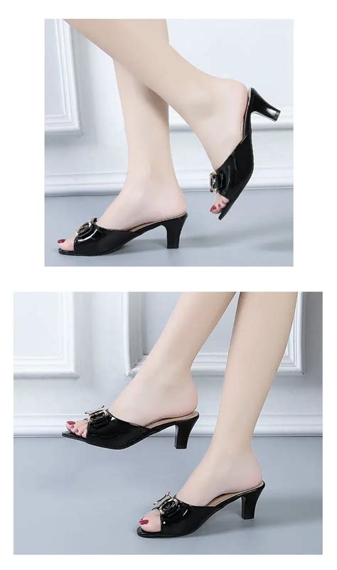 2022 여성용 스틸레토 하이힐 신발 섹시한 오픈 토 물고기 입 펌프스 나비 매듭 파티 샌들 숙녀 여름 신발 Aliexpress