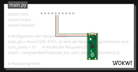 Circuitpython Neopixel Wokwi Esp32 Stm32 Arduino Simulator