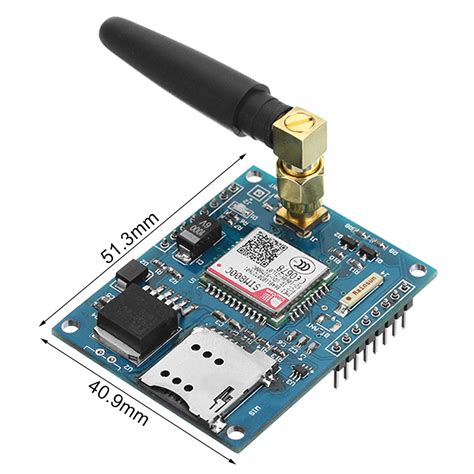 Sim800c Development Board Gsm Gprs Module Support Message Bluetooth Tts Dtmf Quad Band Sale