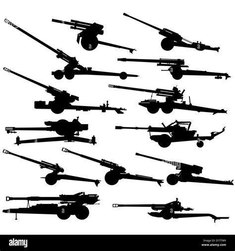 Artillery Cut Out Stock Images And Pictures Alamy