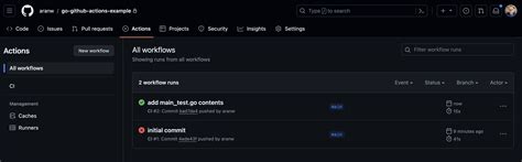 Continuous Integration With Go And Github Actions Aran Wilkinson