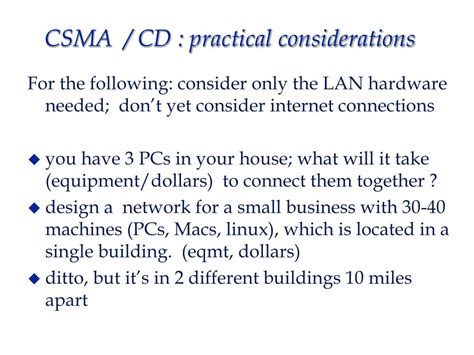 Ppt Cs3502 Data And Computer Networks Local Area Networks 2 Csma