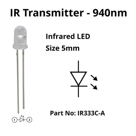 Technical Data Sheet 5mm Infrared Led T 1 3 4 56 Off