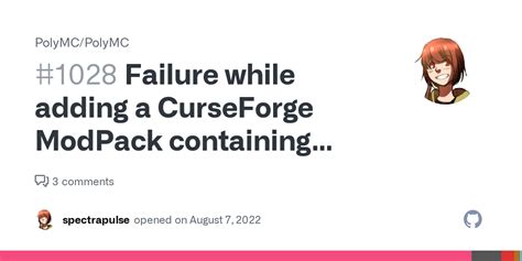 Failure While Adding A Curseforge Modpack Containing Files Dirs With Special Characters Issue