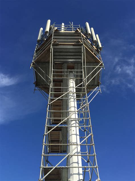 Cell Tower Scaffold 2 Steel City Scaffold