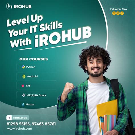 Irohub Infotech On Linkedin Pythontraining Mernstacktraining Iostraining Androidtraining