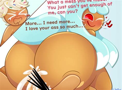 Rule 34 After Sex Blue Hair Cookie Run Cookie Run Kingdom Cum Kumiho Cookie Male Male Only Oc