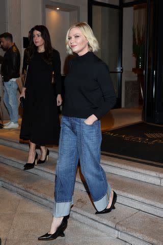 Kirsten Dunst Debuted Her Shortest Hair In Years With A Chin Length Bob