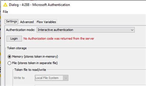 Microsoft Authentication Knime Analytics Platform Knime Community Forum