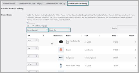 How To Sort Products In WooCommerce
