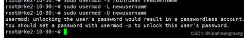 usermod 命令介绍和使用案例 usermod命令用法 csdn博客