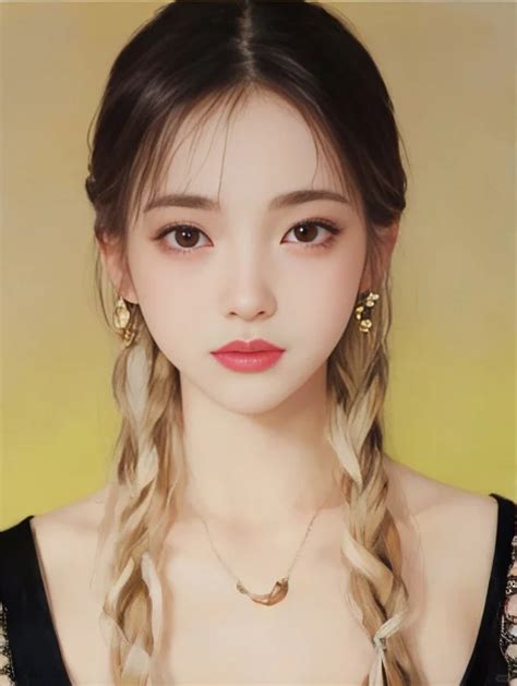 AI 绘美女私房照清纯与性感的完美结合