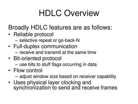 PPT HDLC And PPP PowerPoint Presentation Free Download ID